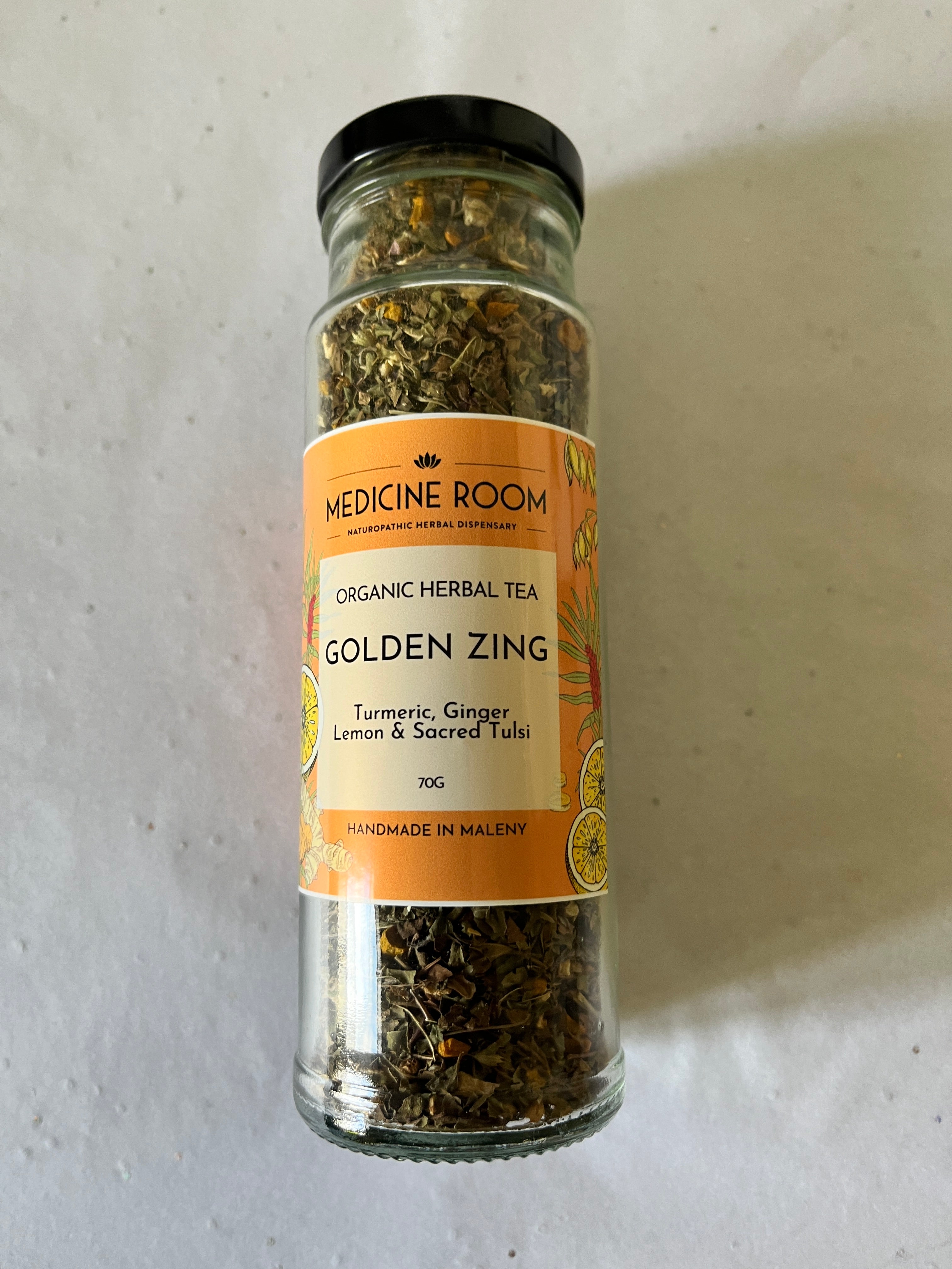 Golden Zing herbal Tea – Medicine Room